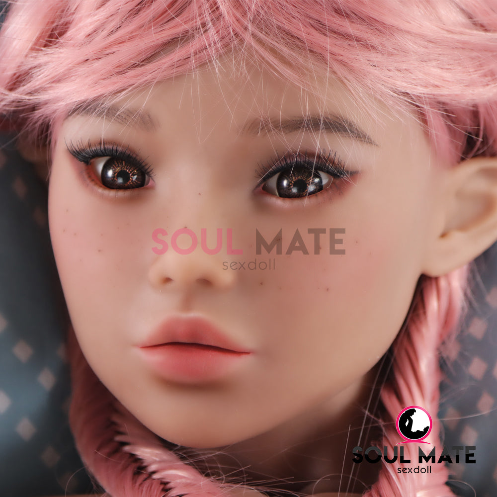 SoulMate Dolls - Diana Elf Tête avec Torse de Poupée Sexuelle - Brun C ...
